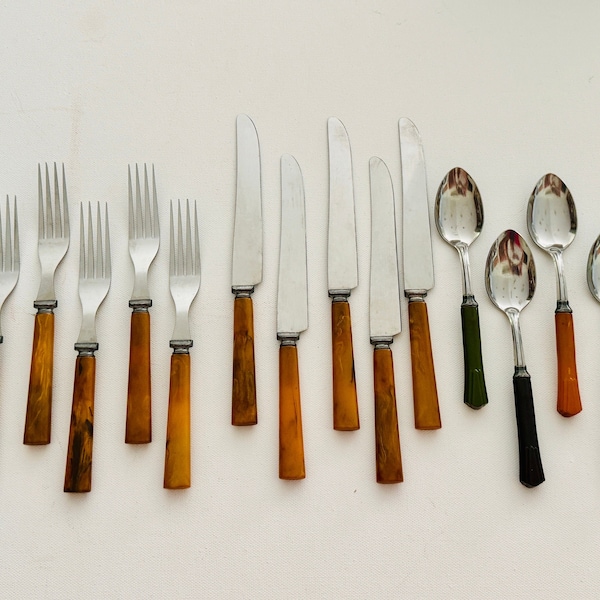 Bakelite Flatware - Etsy