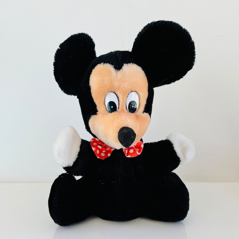 Mickey Mouse Hand Puppet - Etsy