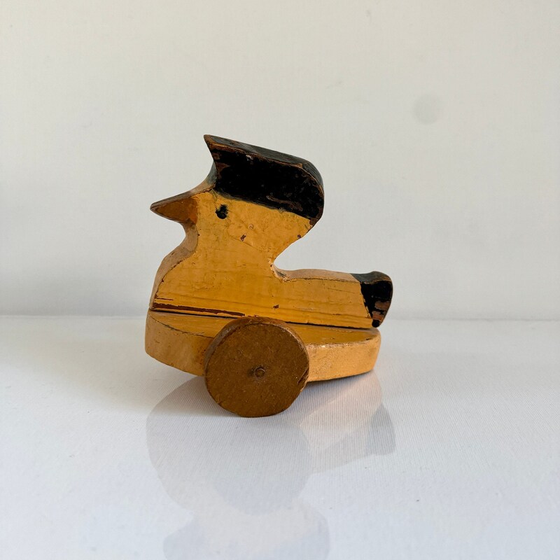 Wooden Duck Toy - Etsy