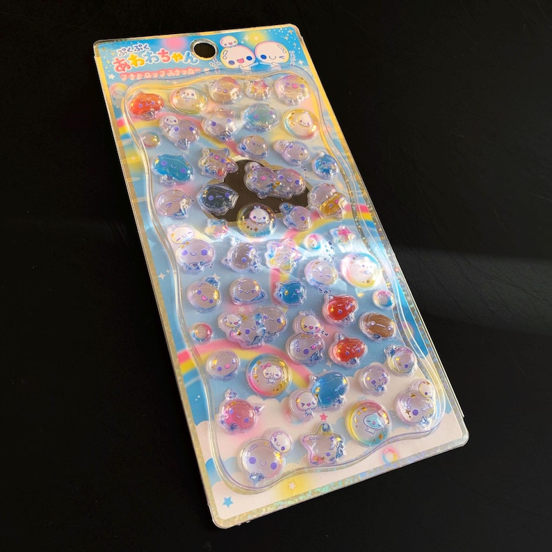 Ultra RARE AWAWA CHAN Stickers Version 1 | 3D Bonbon | Bubble Bon Bon ...