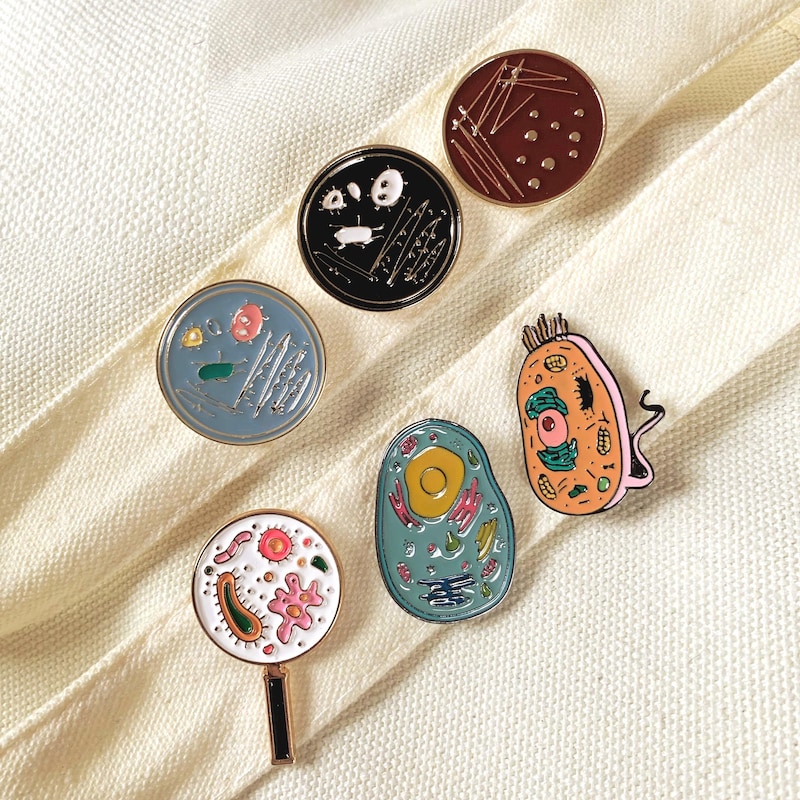 Biology Pin - Etsy