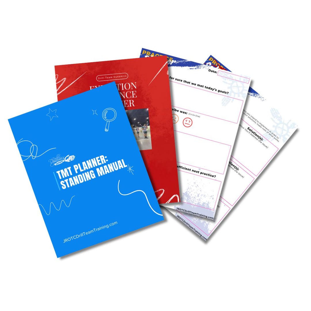 Drill Team Workbooks & Planners - Lifetime Access to All Drill Team ...
