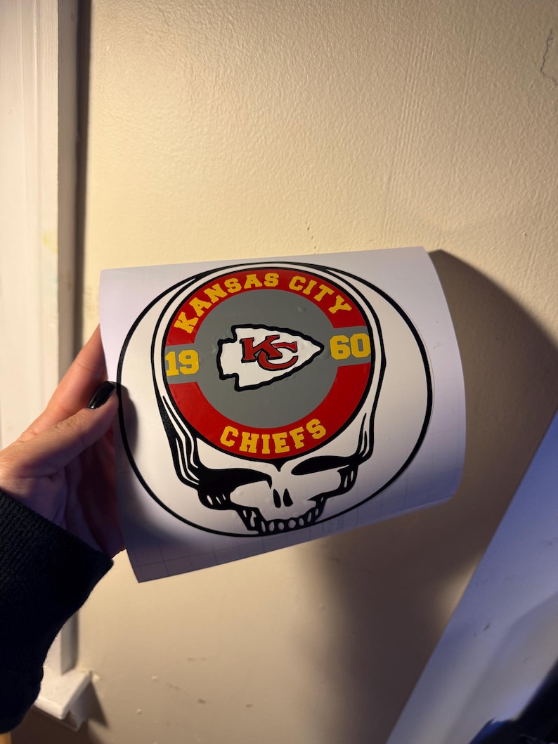 Custom Stealie Vinyl Sticker: Personalized Laptop Decal - Etsy