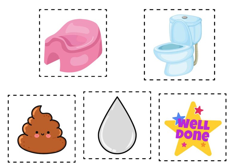 Girls Digital Potty Training Chart With Visual Aids – Printable ...
