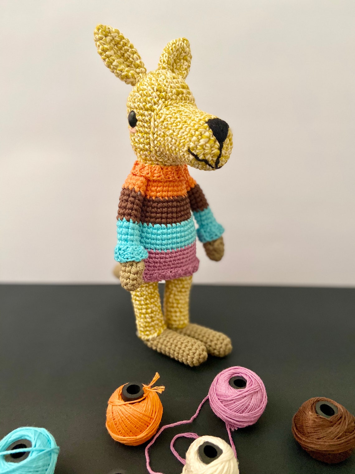 Benicio the Chilly Kangaroo - Amigurumi Pattern - Etsy