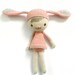 Tini, the Rabbit Girl-crochet Pattern/amigurumi - Etsy