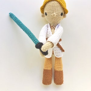 Star Wars Princess Leia and Luke Skywalker Crochet Pattern/amigurumi - Etsy