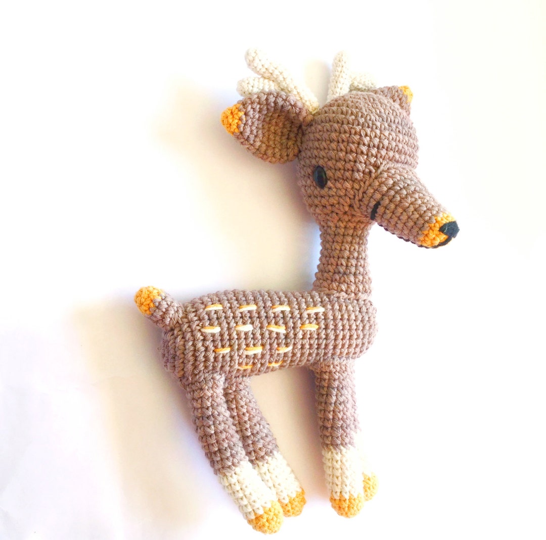 Bimba, the Deer-crochet Pattern/amigurumi - Etsy