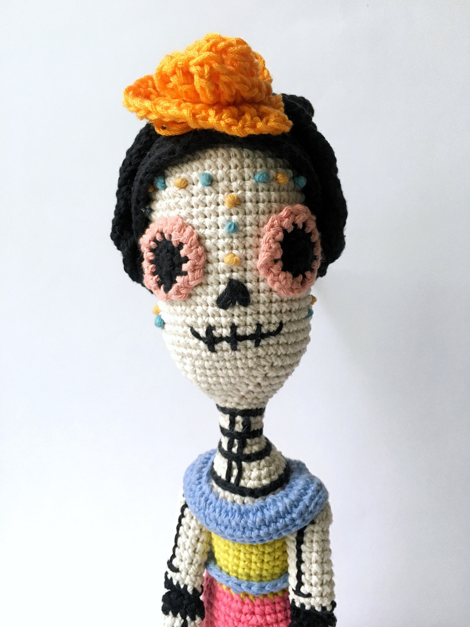 Catrina, Day of the Death Doll Crochet Pattern/amigurumi - Etsy