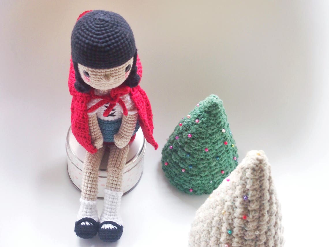 Little Red Riding Hood Crochet Pattern/amigurumi - Etsy