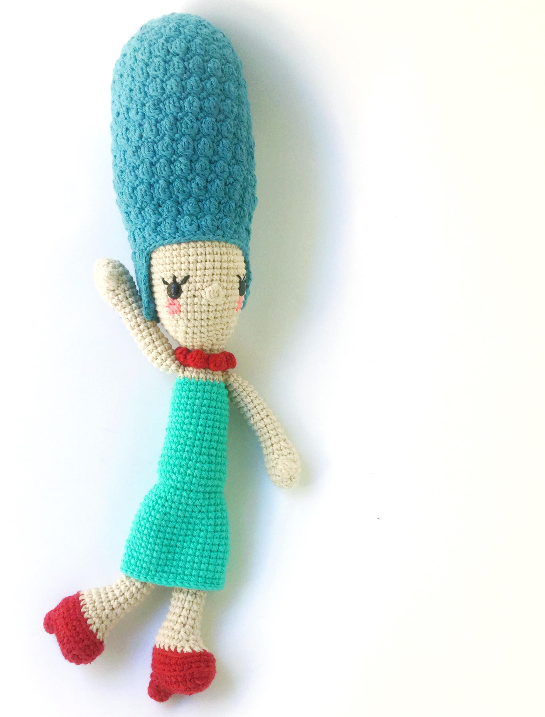 Marge Simpson Crochet Pattern/amigurumi - Etsy