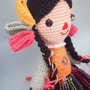 LELÉ the Mexican Doll Crochet Pattern - Amigurumi - Etsy