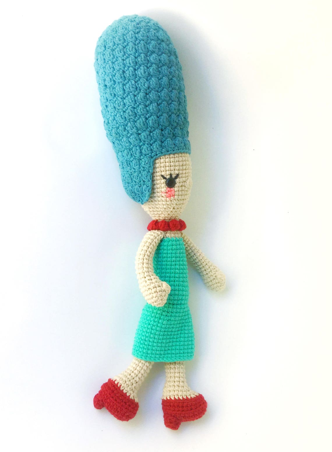 Marge Simpson Crochet Pattern/amigurumi - Etsy