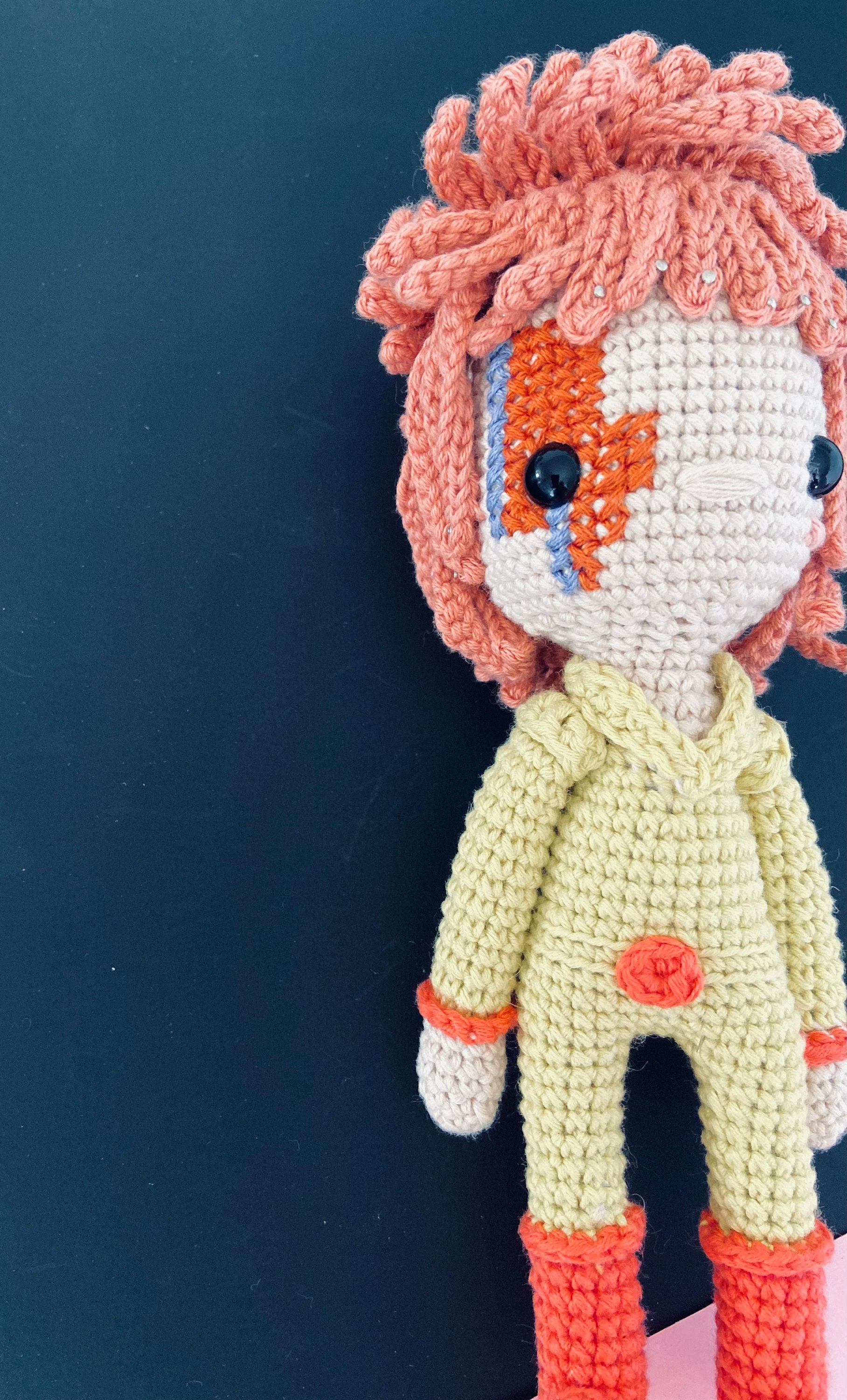 David Bowie - Crochet Pattern - Etsy