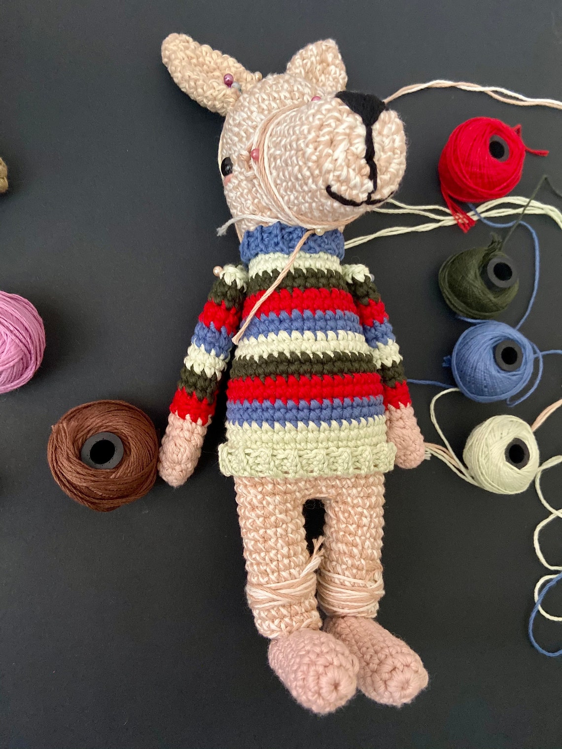 Benicio the Chilly Kangaroo - Amigurumi Pattern - Etsy