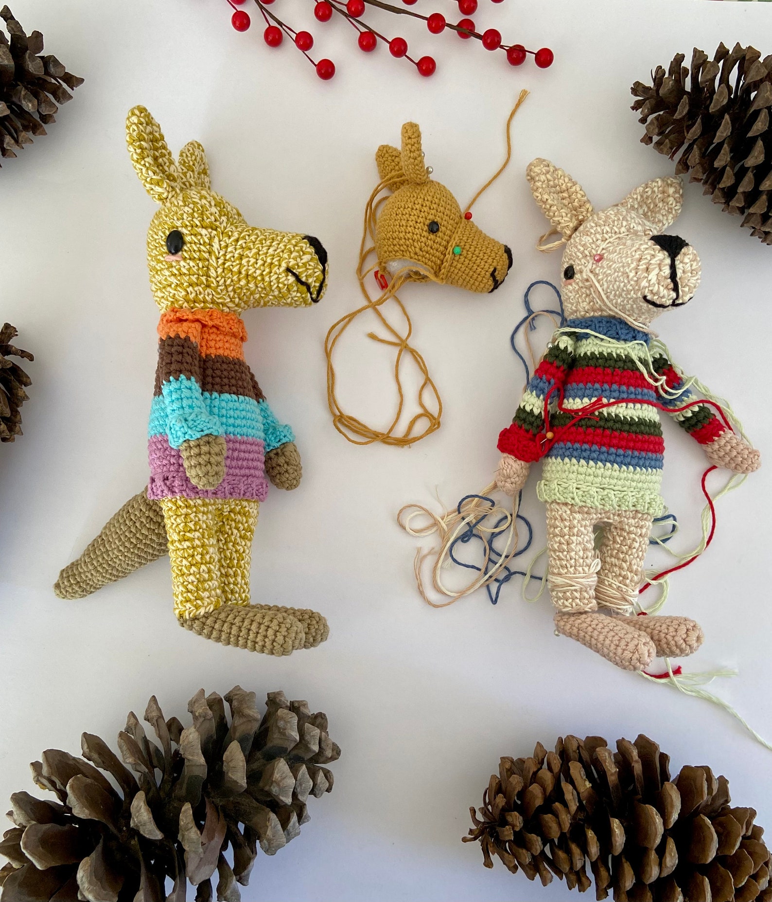 Benicio the Chilly Kangaroo - Amigurumi Pattern - Etsy