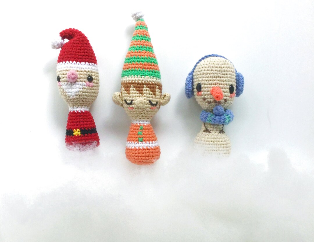 Mini Christmas Set - Crochet Pattern/amigurumi - Etsy