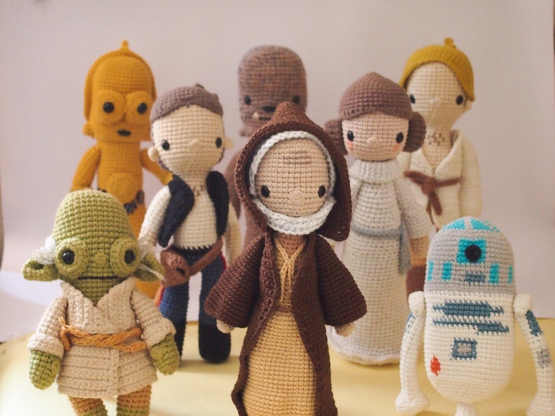 Obi-wan Kenobi - Crochet Pattern/amigurumi - Etsy