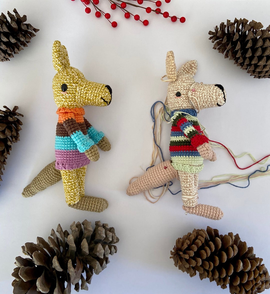 Benicio the Chilly Kangaroo - Amigurumi Pattern - Etsy