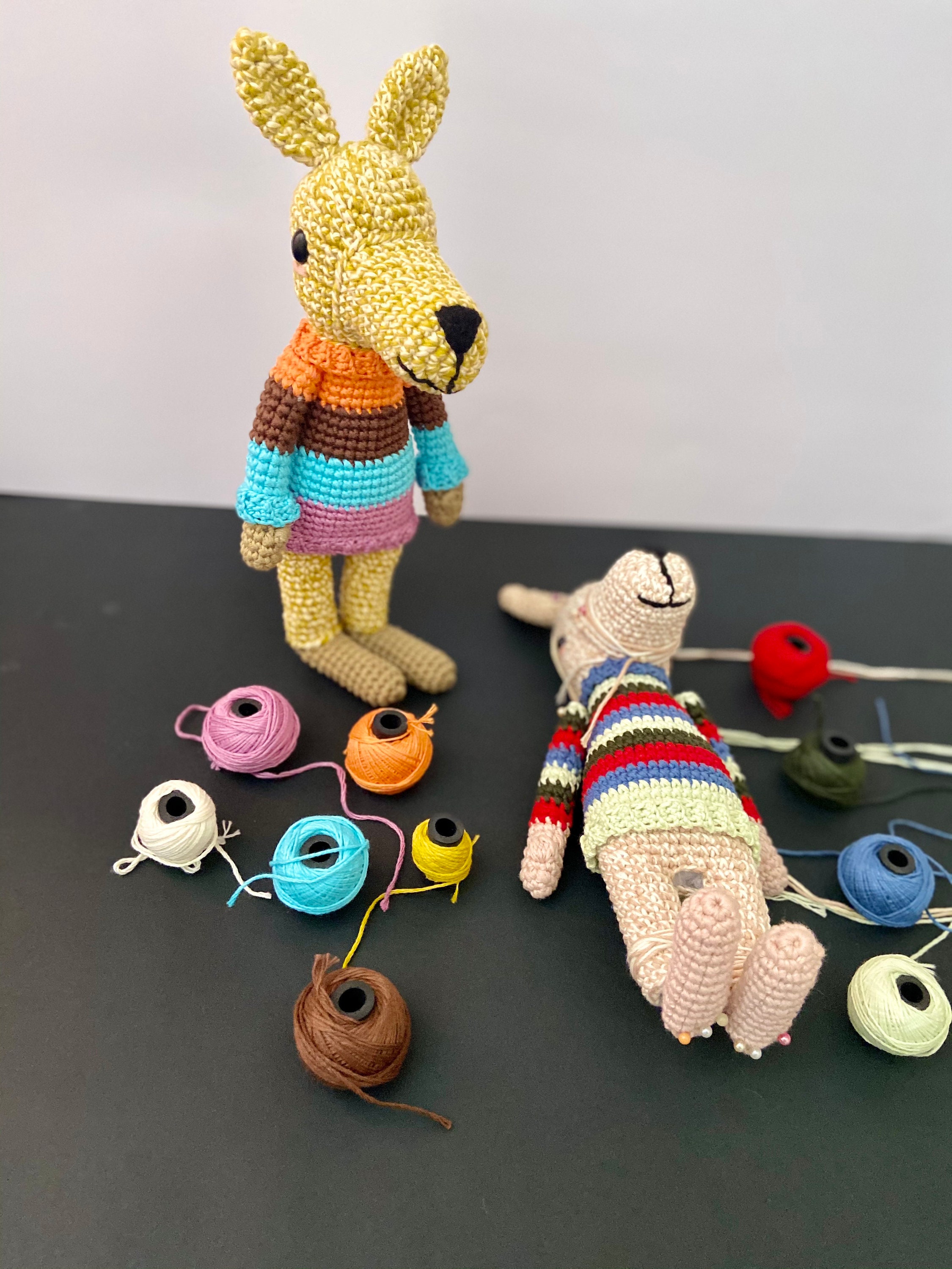 Benicio the Chilly Kangaroo - Amigurumi Pattern - Etsy
