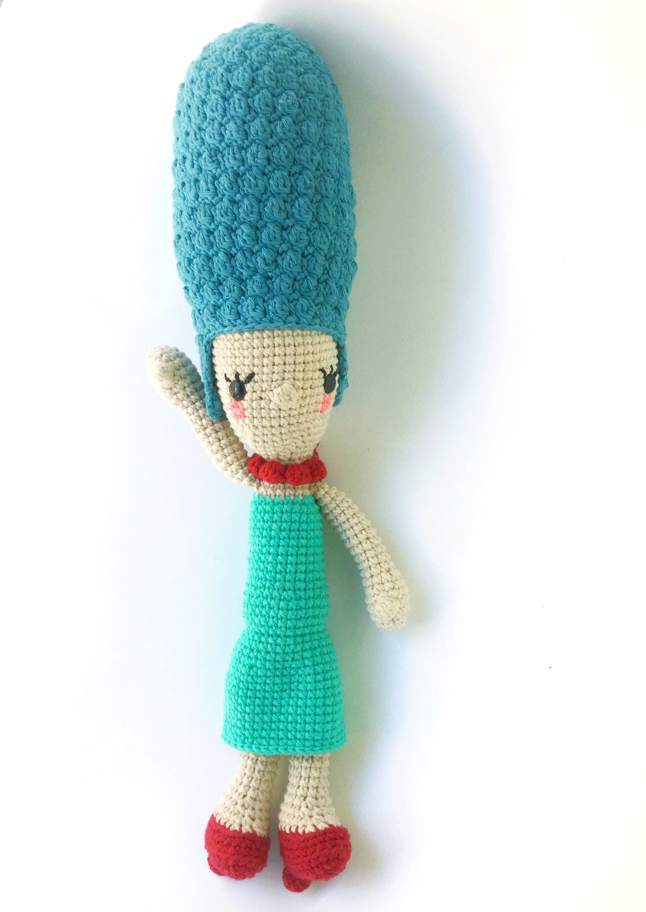 Marge Simpson Crochet Pattern/amigurumi - Etsy