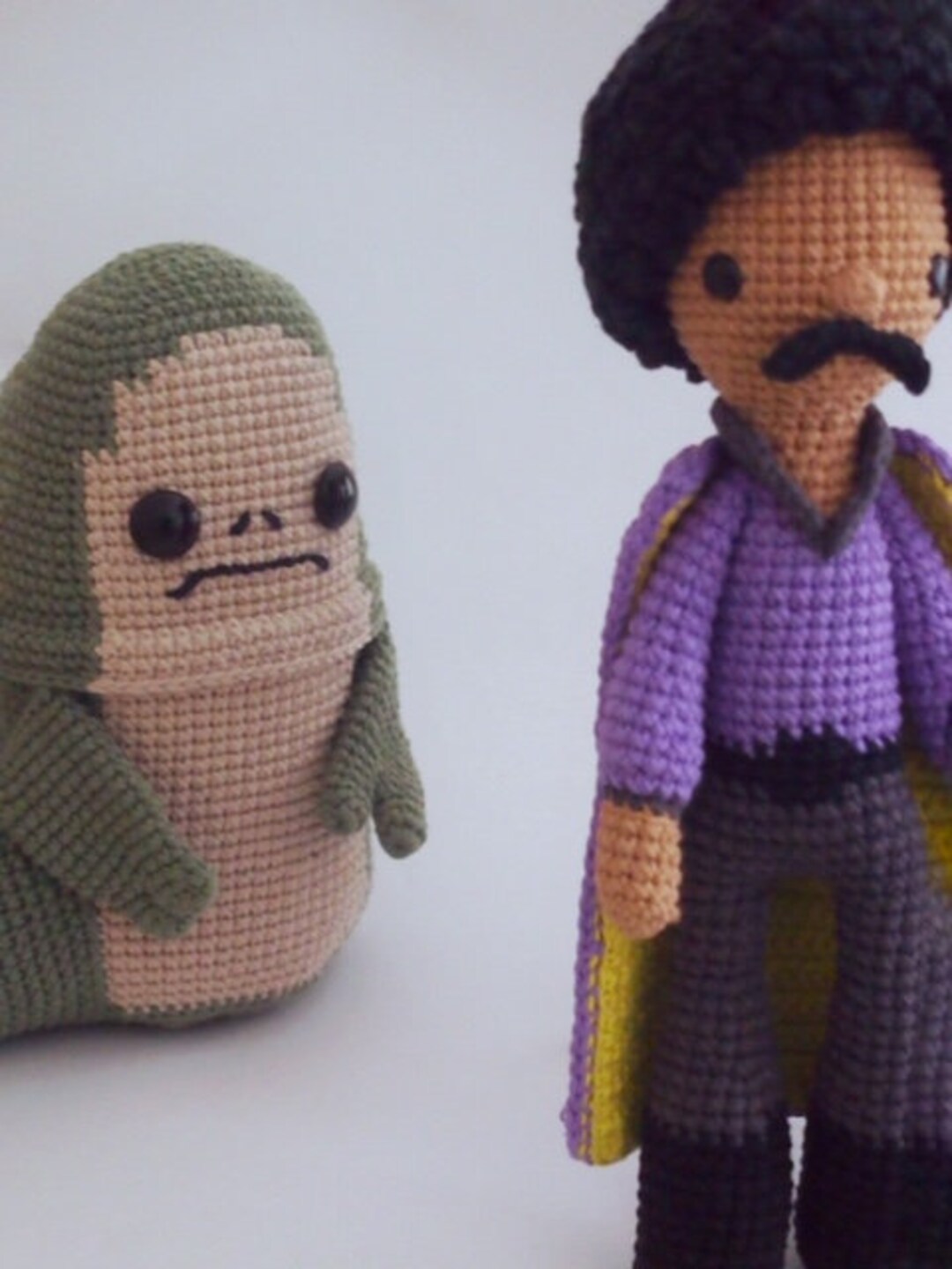 Star Wars Lando Calrissian and Jabba the Hutt Crochet Pattern/amigurumi ...