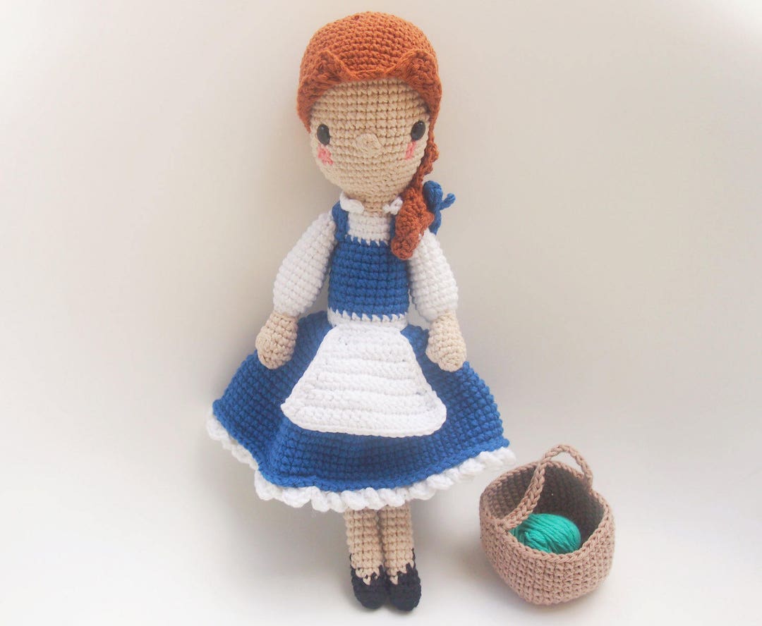 Peasant Belle Crochet Pattern/amigurumi - Etsy