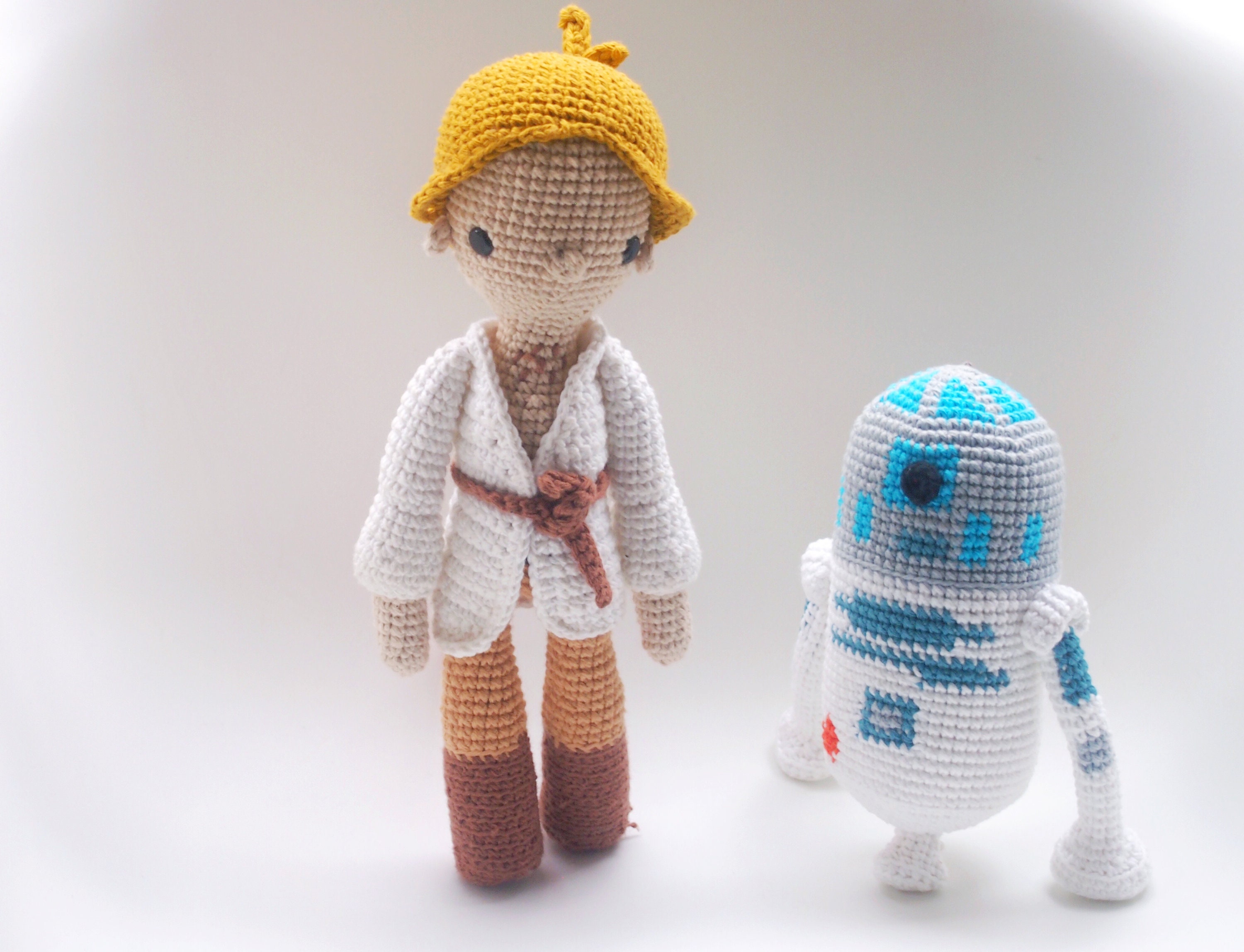 Star Wars Luke Skywalker and R2D2 - Crochet Pattern/amigurumi - Etsy