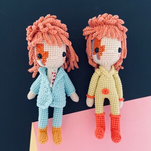 David Bowie - Crochet Pattern - Etsy