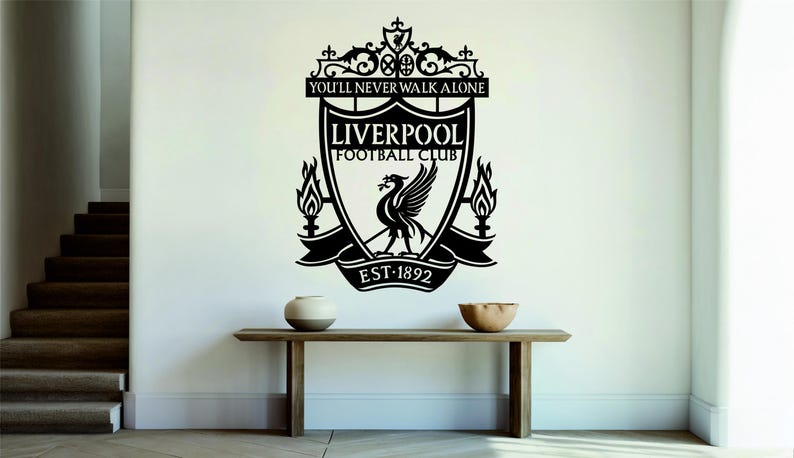 Liverpool Football Club Logo SVG DXF AI Cdr Cut File | Soccer Emblem ...