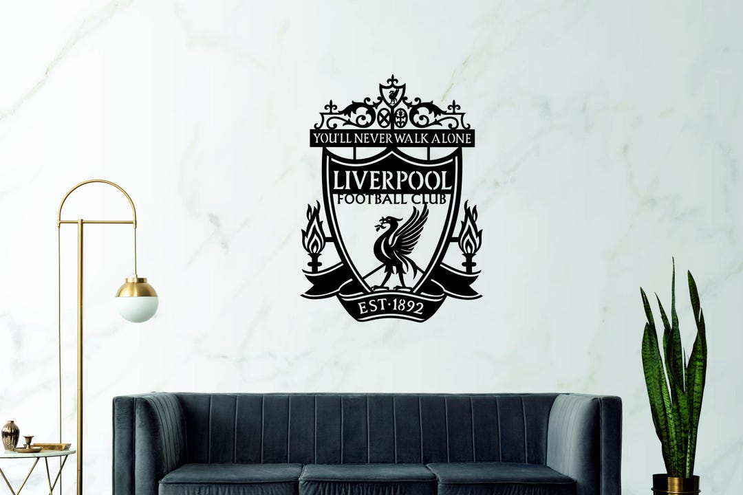 Liverpool Football Club Logo SVG DXF AI Cdr Cut File | Soccer Emblem ...