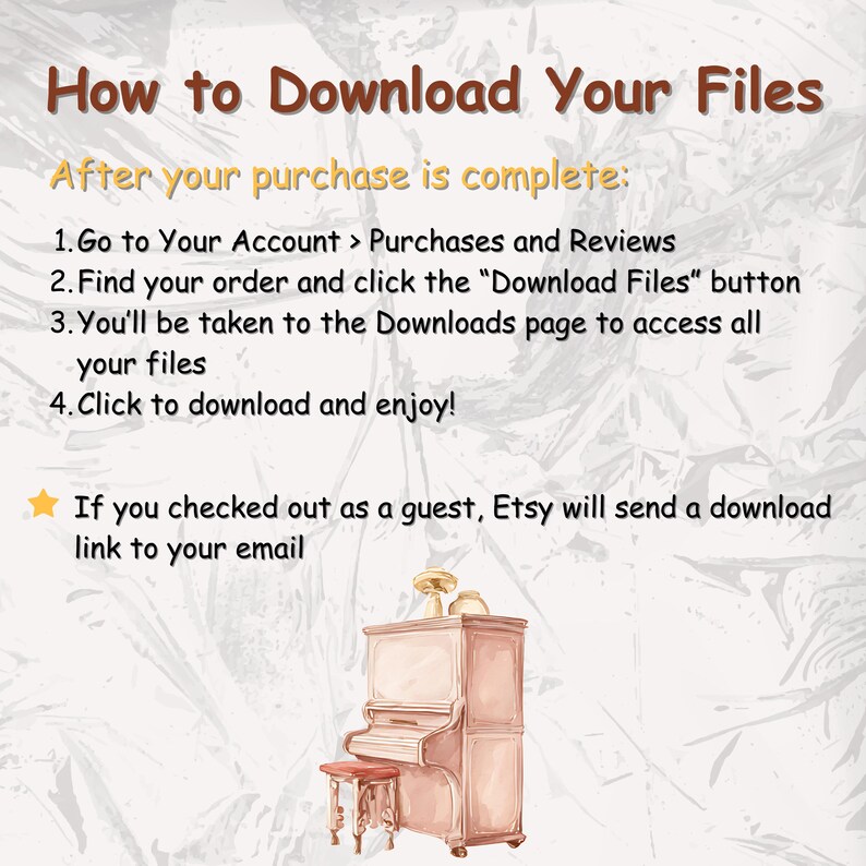 Classical Music PNG Clipart Bundle - Watercolor Instruments | Violin ...