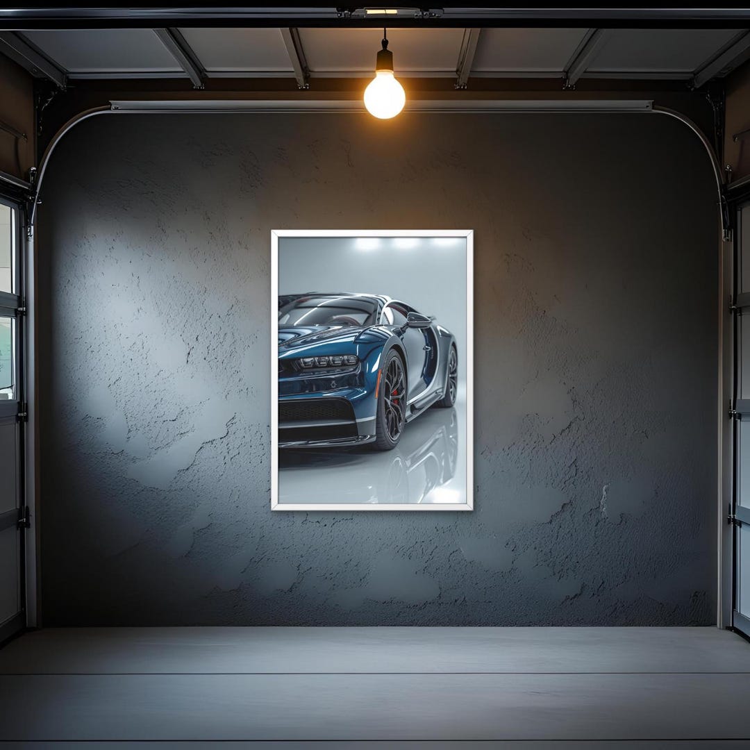 Bugatti Chiron Wall Art – Luxury Supercar Poster – Printable Car Art A1 ...