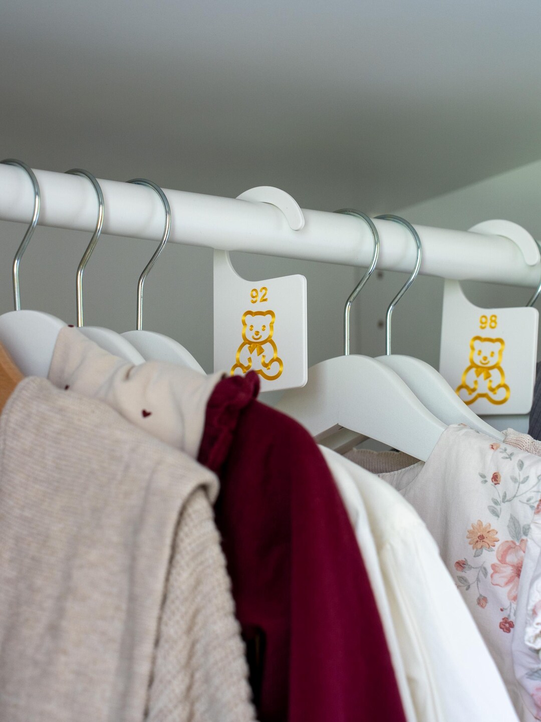 Customizable Size Dividers | Clothes Rail | 3D Printing | Wardrobe ...