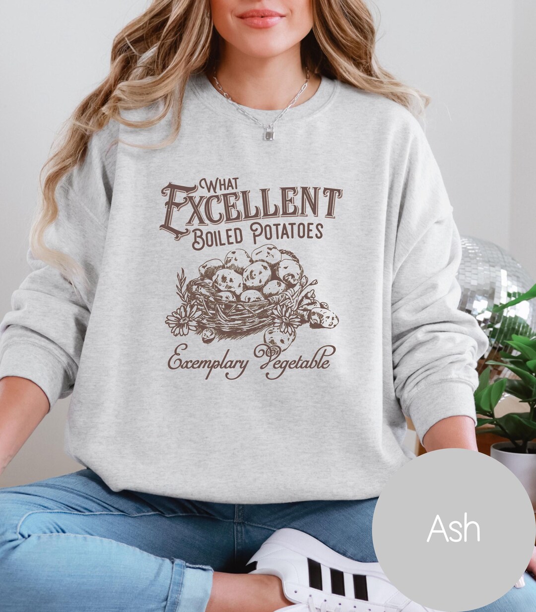 What Excellent Boiled Potatoes Funny Pride Prejudice Sweater Jane ...
