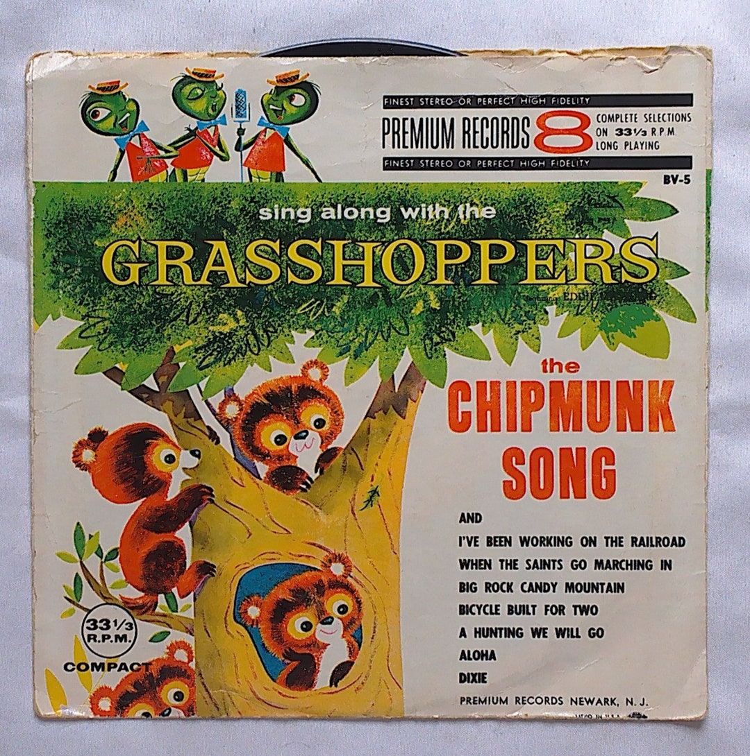 Premium Records Sing Along With the Grasshoppers 8 Complete Selections ...