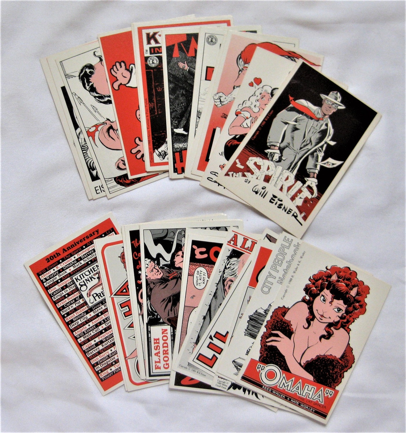 Kitchen Sink Comix 20th Anniversary Trading Cards Set of 36 - Etsy