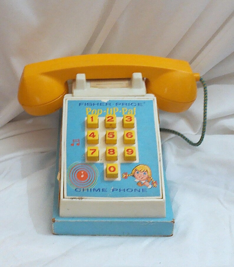 Fisher Price Pop-up-pal Chime Phone Toy - Etsy