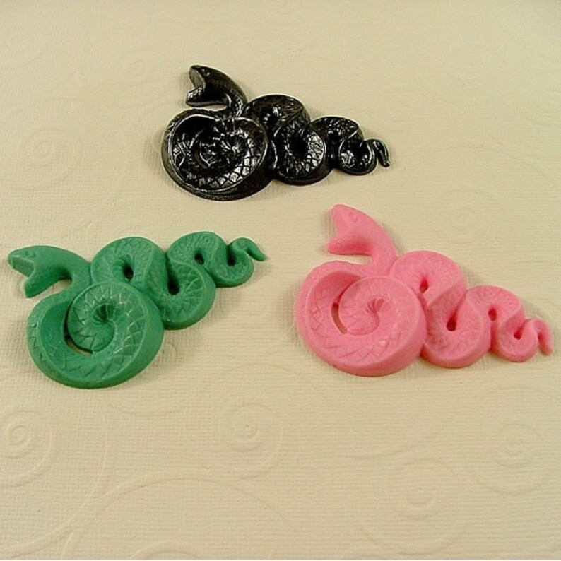 Large Snake Silicone Casting Mold/mould 67mm for Crafts - Etsy