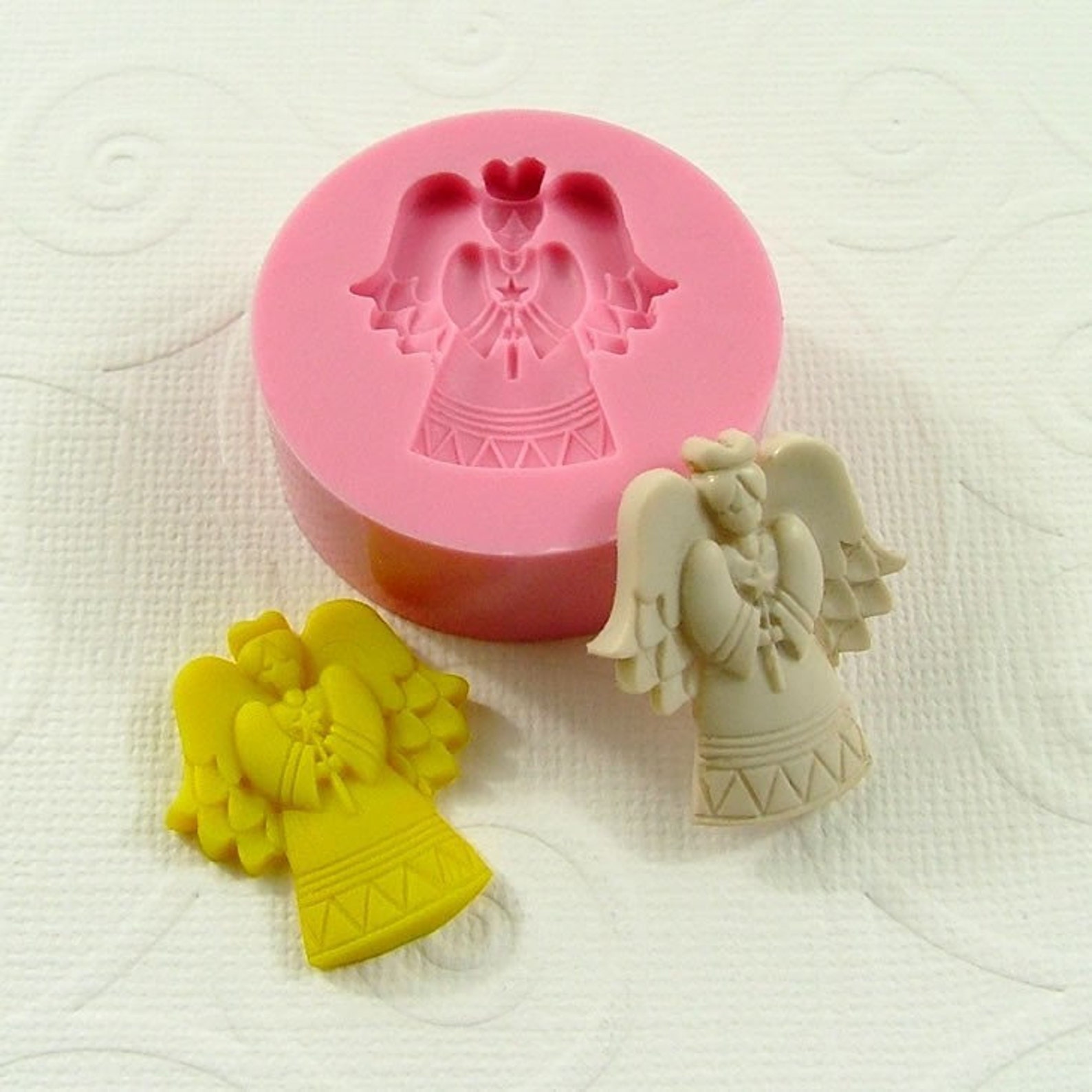 Angel Flexible Mini Mold/mould 25mm for Crafts Jewelry - Etsy