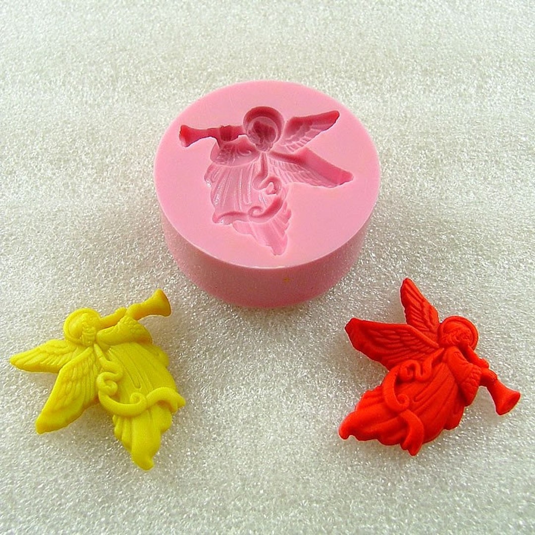 Angel Mold Mould Flexible Silicone Mold Jewelry, Scrapbooking (resin ...