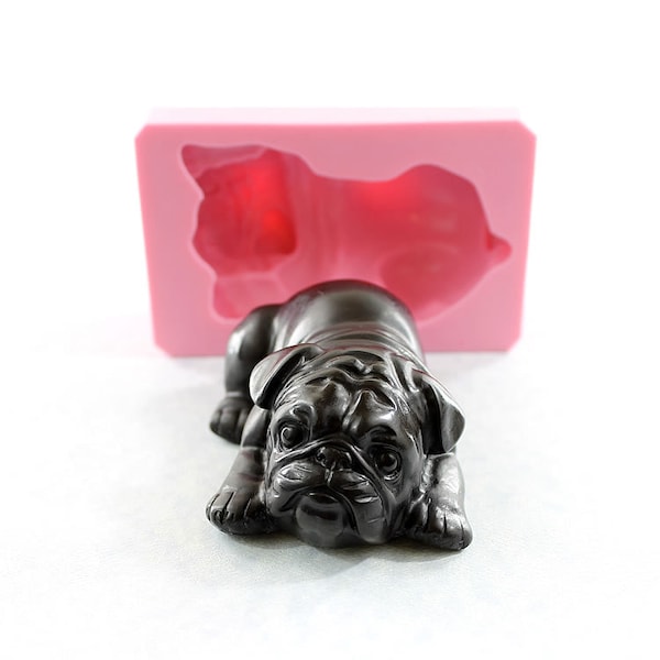 Bulldog Mold - Etsy