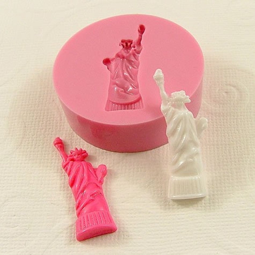 Statue of Liberty Flexible Mini Mold/mould (30mm) for Crafts, Jewelry ...
