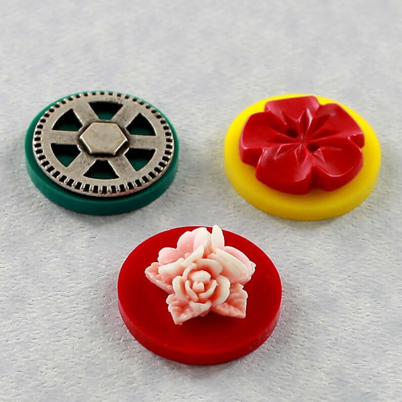 Circle Disk 15/16 Inches Diameter Flexible Silicone Mold Mould - Etsy