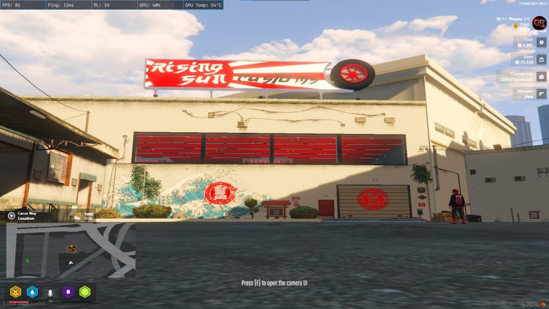 Fivem MLO | Rising Sun CUSTOMS | Fivem Mechanic | Optimized | Clean ...