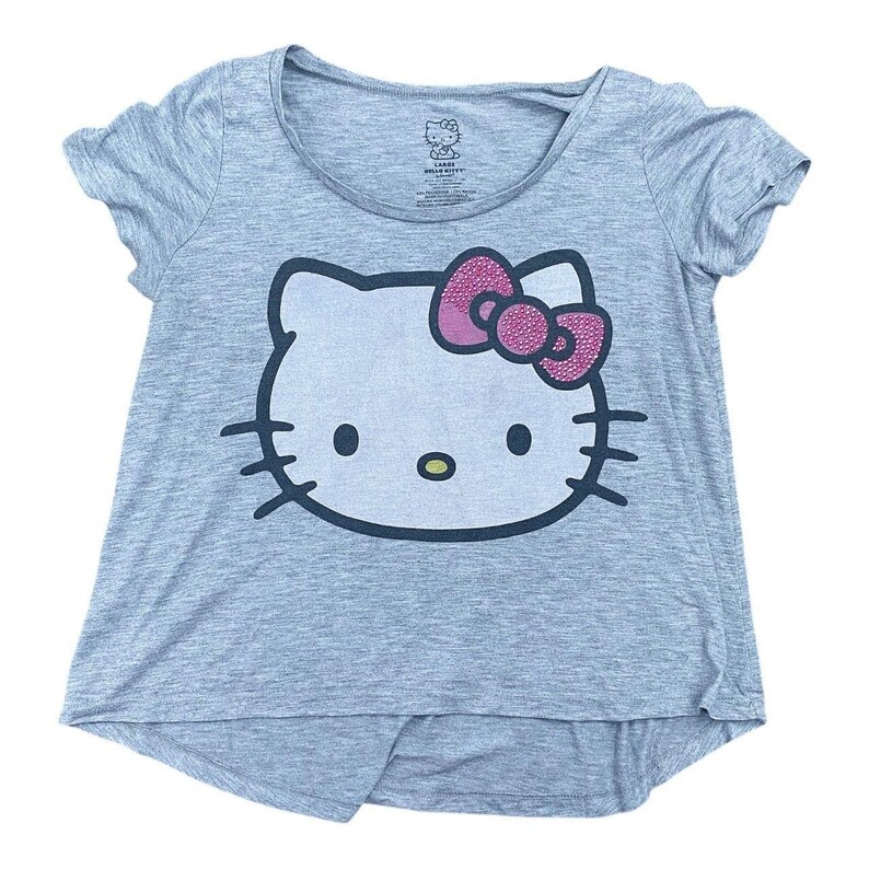 00s 2010s Scene Emo Sanrio Hello Kitty Bling Tee Sz M - Etsy