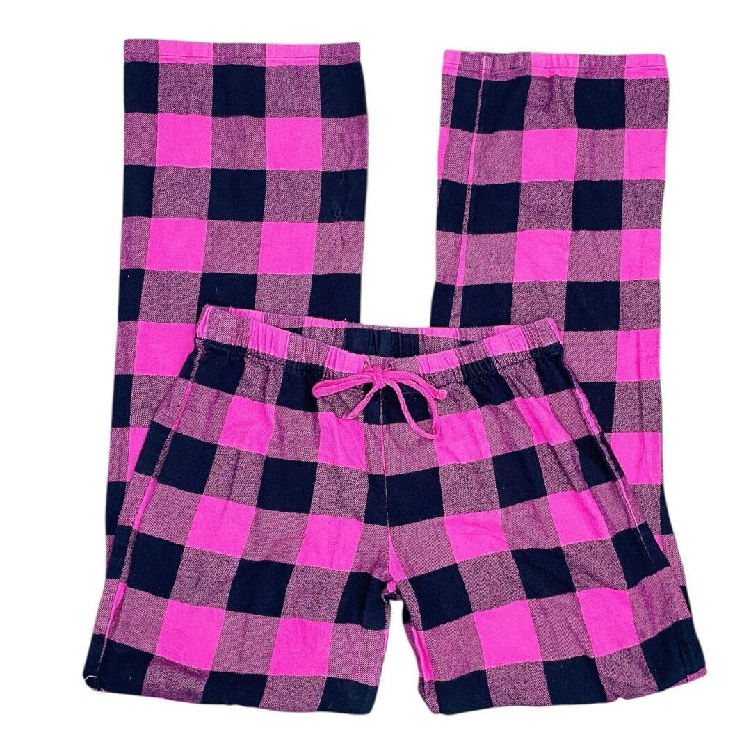 00s Emo Scene Pink Plaid Pj Pants Sz XS/S - Etsy