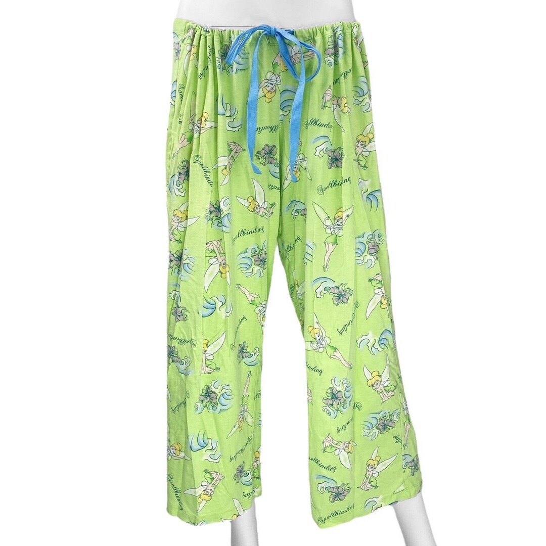 00s Emo Scene Disney Fairy Tinkerbell Pj Pants Sz XL - Etsy