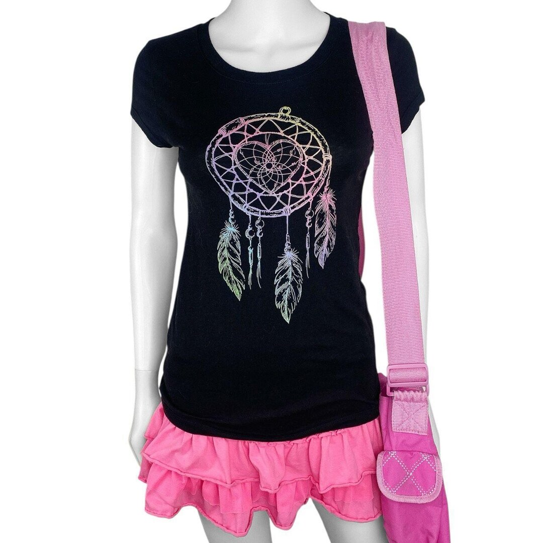 00s Scene Emo Rainbow Dream Catcher Tshirt Sz S - Etsy