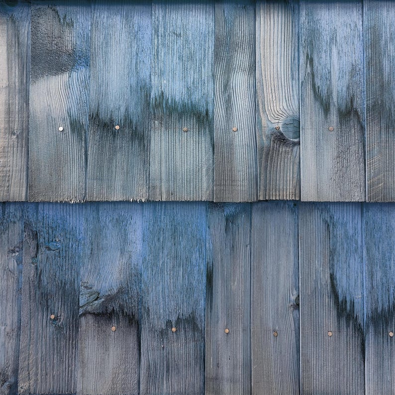 Blue Wood Digital Paper, Based on Real Photos, Blue Wood Backgrounds ...